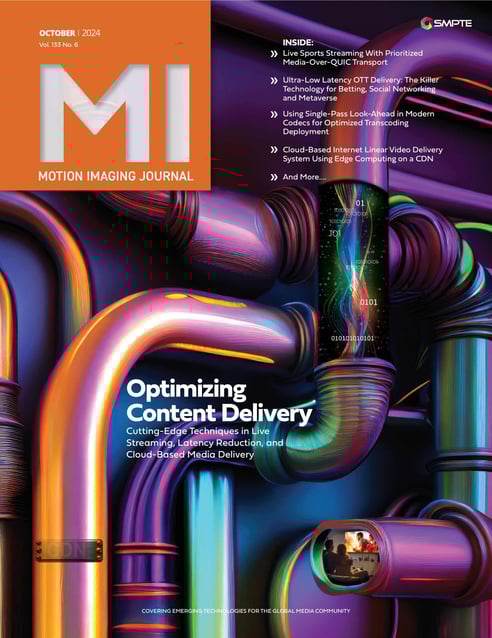 Motion Imaging Journal | Society of Motion Picture & Television Engineers